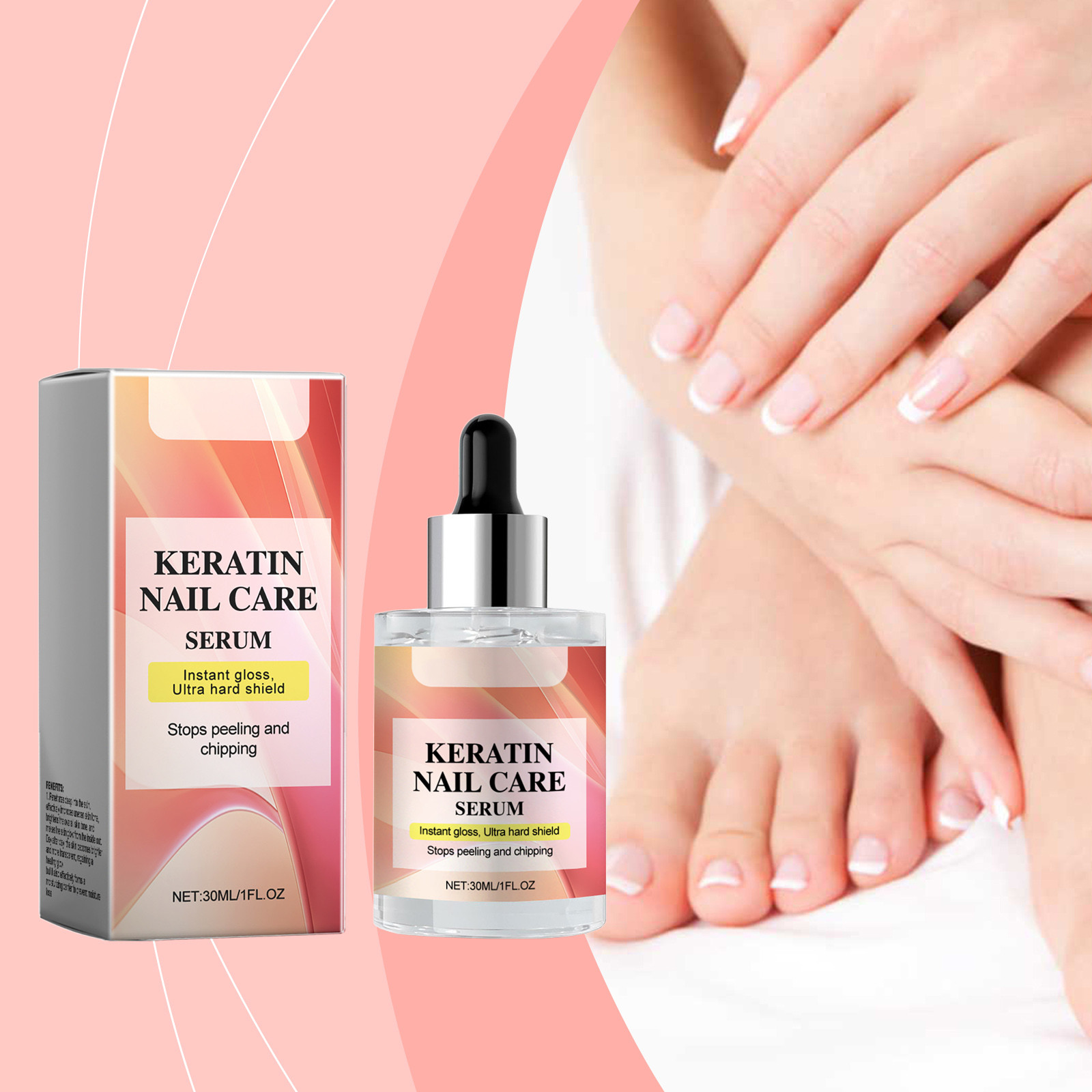 Nail Care Nail Strengthener Keratin Nail Natural Nail Oil Moisturizes ...